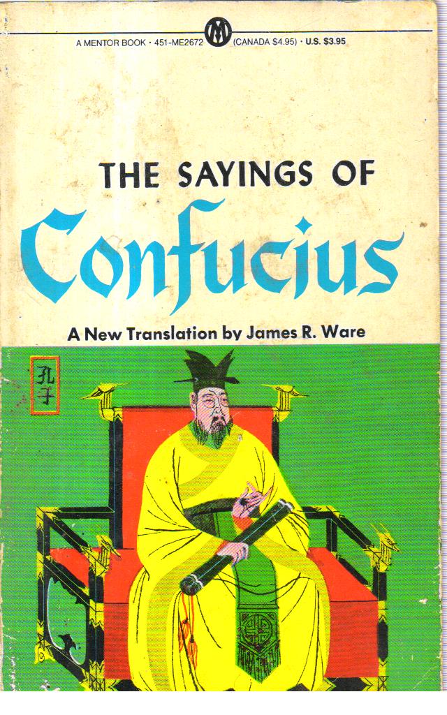 Sayings Of Confucius Book